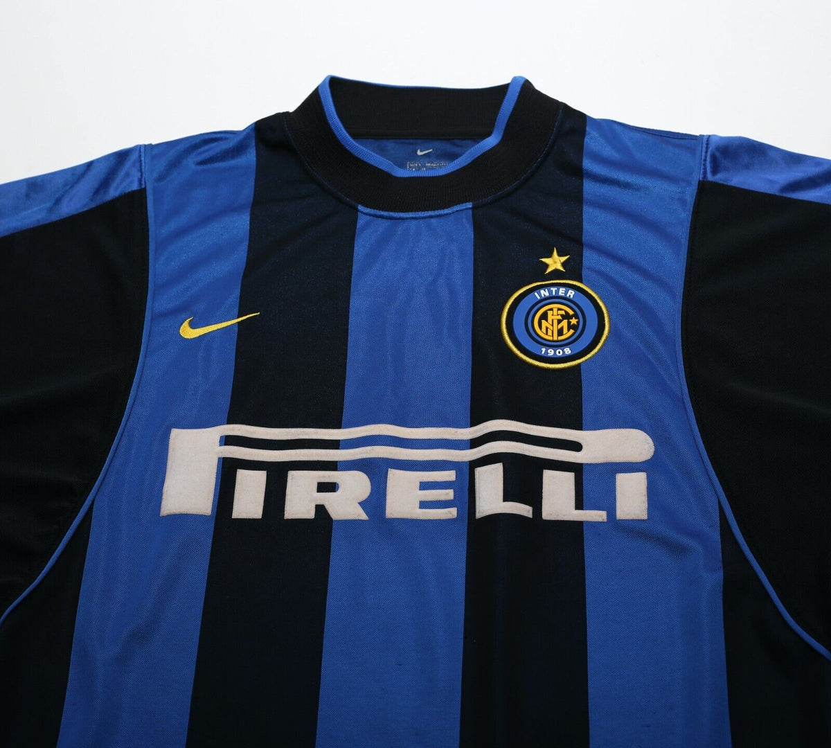 2000/01 VIERI #32 Inter Milan Vintage Nike Home Football Shirt Jersey ...